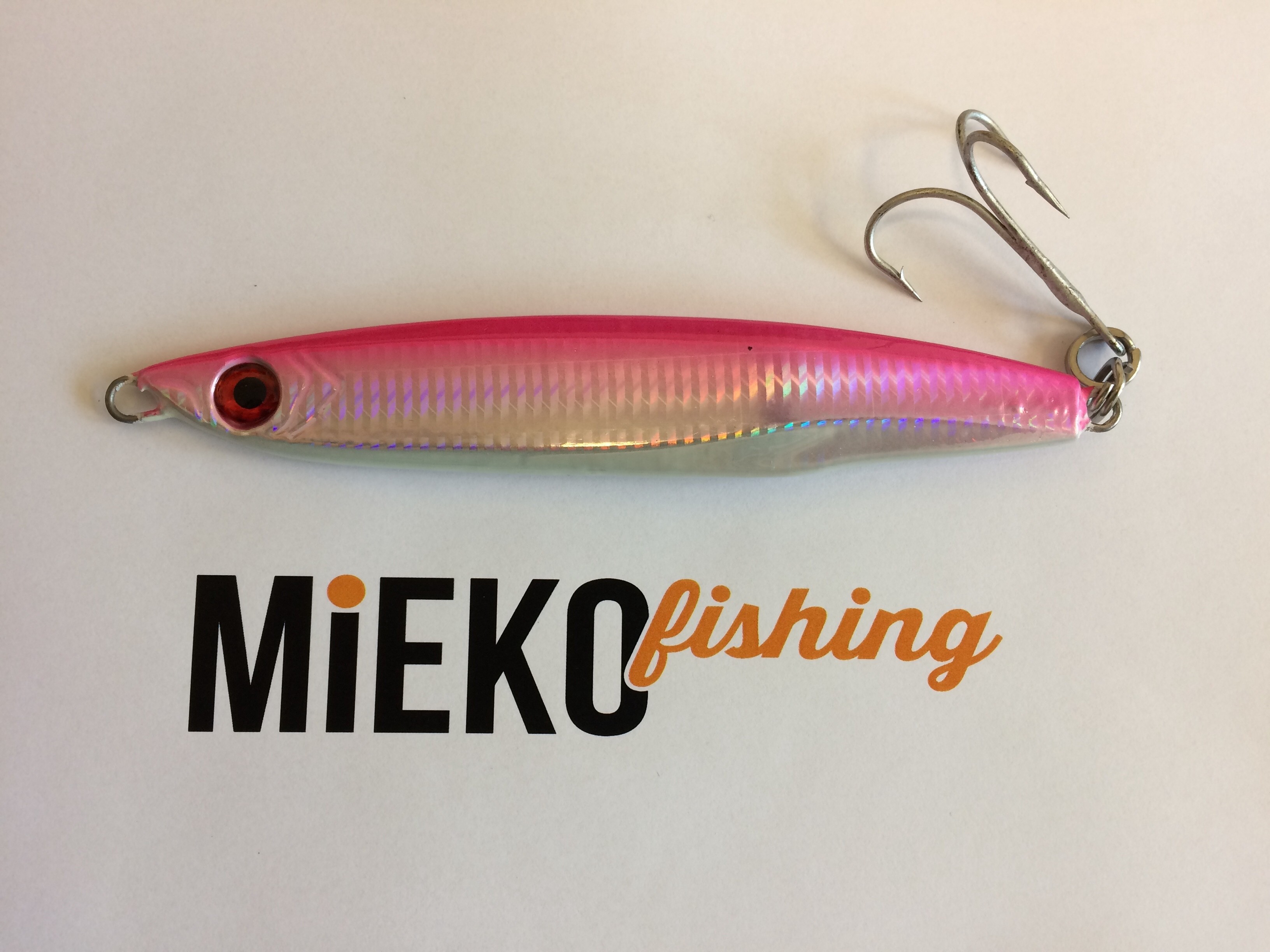 Mieko Pilk 400 gr - Rosa/Silver - Miekofishing.se