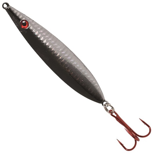 Kinetic Terminator Pilk 200 gr - Silver/Svart - Miekofishing.se